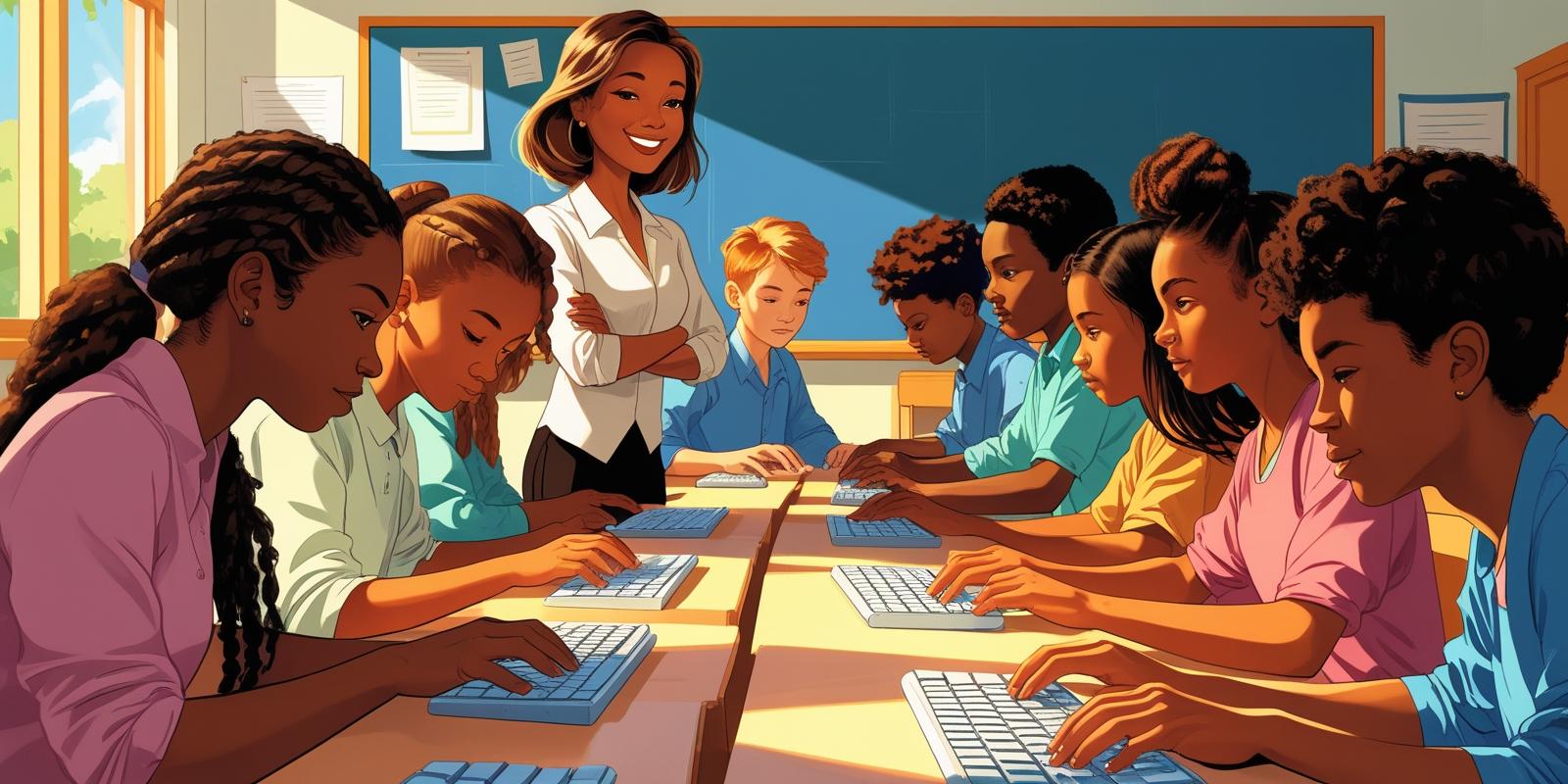 Dictation Drills: Teacher-Led Typing Practice